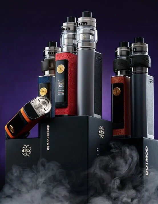Dotmod Dotbox 100W 21700/18650 Mod Kit – Capital Vapes Randburg